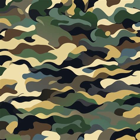 premium vector digital camouflage vector tutorial in flat design