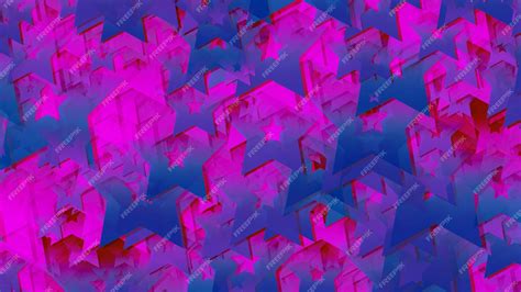 Premium Photo 3d Rendering Of An Array Of Star Shapes Stars Of Different Sizes In Space