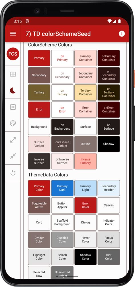 Theme Data Largely Ignores Primaryswatch When Brightness Is Set To Dark