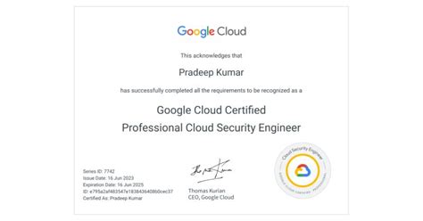 Pradeep Kumar On Linkedin Professional Cloud Security Engineer