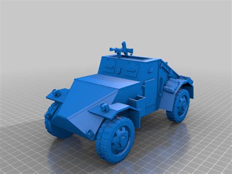 Free 3d File Dingo Australian Armored Car 🐕・3d Printer Design To