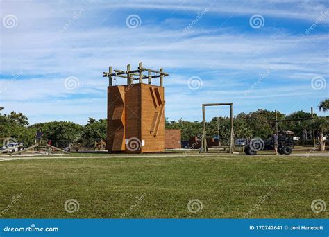 An Example Of The Obstacle Course And Physical Fitness Training That