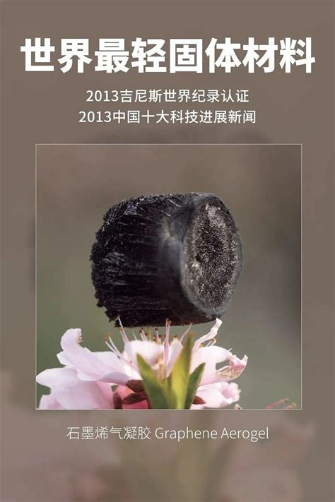 涨知识世界上最轻的固体材料石墨烯气凝胶 知乎