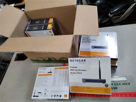 LOT OF NEW NETGEAR PROSAFE WIRELESS ACCESS POINT Online Auctions LLC