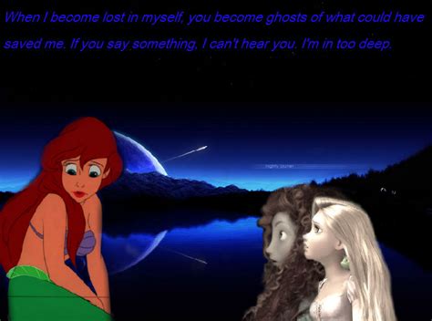 Ariel Merida And Rapunzel By Aleahdani On Deviantart