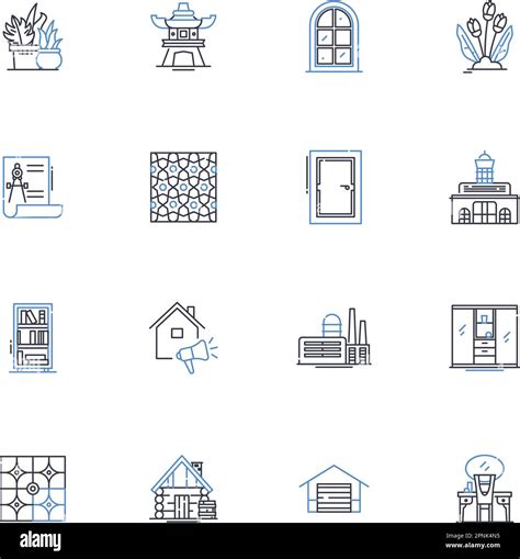 Healthcare Program Line Icons Collection Wellness Prevention