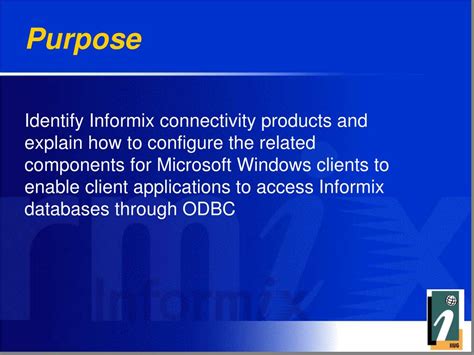 ppt how to configure informix connect and odbc powerpoint