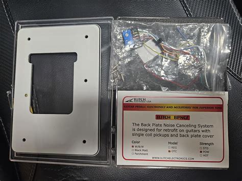 Ilitch Strat Bpncs Back Plate Noise Canceling System For Reverb