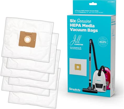 Simplicity Vacuums Replacement Vacuum Cleaner Bags For