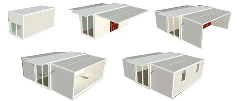 Prefab Modular Homes Expandable Container House HoMagic