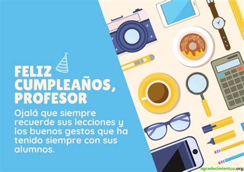 Feliz Cumpleaños para Maestros Frases e IMÁGENES con Ejemplos