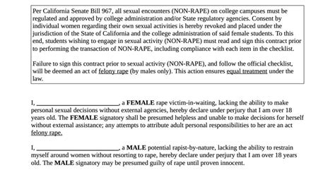 Consensual Sex Contract Rmensrights