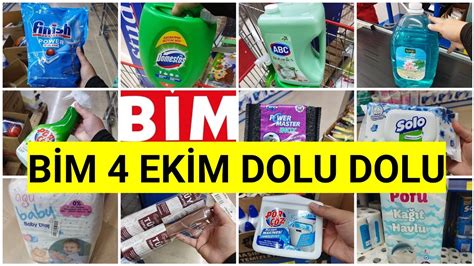 BİM EKİM BİM BU SALI KAÇMAZ DOLU DOLU TEMİZLİK VE KİŞİSEL BAKIM ÜRÜNLERİ YouTube