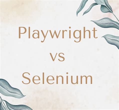 Automaters Full Stack Qasdet Playwright Vs Selenium