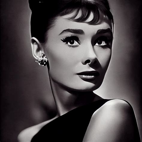 Audrey Hepburn Photo Digital Ai Pic Digital Art By Aj Etheridge Pixels