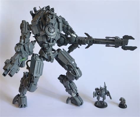 Tau Titan Kitbash Tau Empire Warhammer Hobby Town