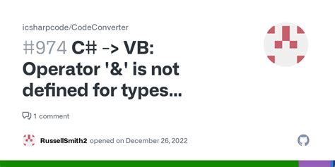 C VB Operator Is Not Defined For Types String And Exception