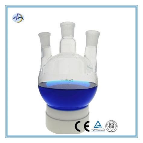 Borosilicate Glass Three Neck Round Bottom Boiling Flask Boiling Flask And Lab Equipment