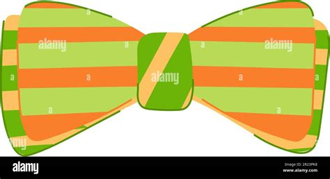 Accessory Bow Ties Men Cartoon Vector Illustration Stock Vector Image