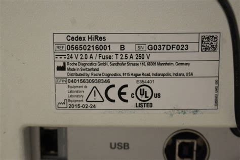Roche Cedex Hires Analyzer Labmakelaar Benelux
