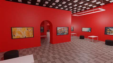 D Art Gallery TurboSquid