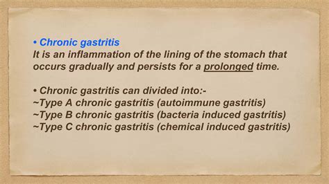 Gastritis And Gastropathy Pptpptx