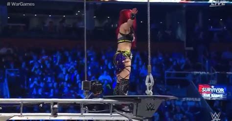 Watch Iyo Sky Moonsaults Off Survivor Series Wargames Cage Also Calls