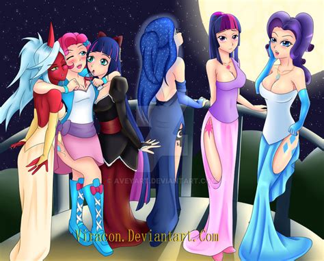 Commission Balcony Harem By Aveyart On Deviantart