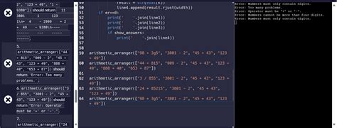 Build An Arithmetic Formatter Project Build An Arithmetic Formatter Project Python The