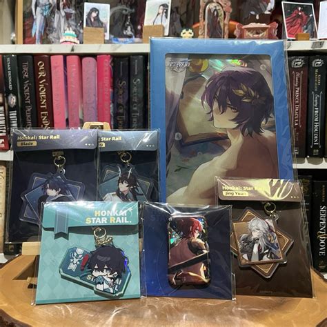 Official Merch Hsr Honkai Star Rail Dr Ratio Luka And Heng Jing Yuan