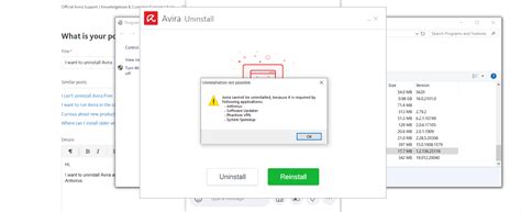 I Want To Uninstall Avira Official Avira Support Knowledgebase Customer Support Avira
