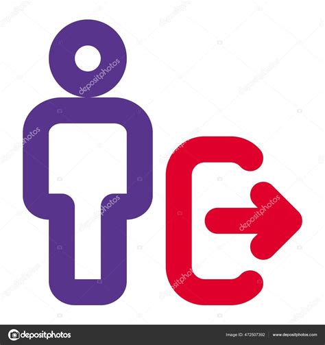 Logout Portal Company Server Portal Employee Stock Vector By ©get4net