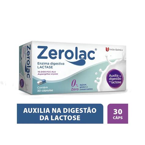 Zerolac 10000 Fcc Com 30 Cápsulas Drogasil