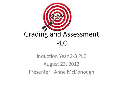 Ppt Grading And Assessment Plc Powerpoint Presentation Free Download