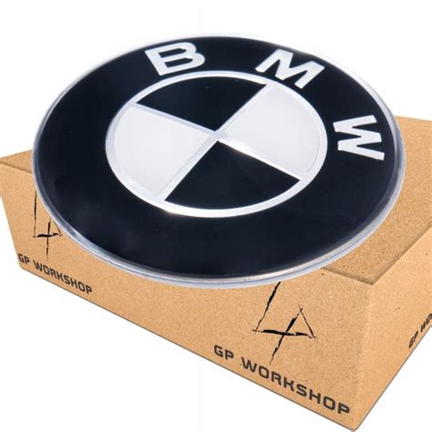 BMW EMBLEMAT KIEROWNICY Mm ZNACZEK NAKLEJKA LOGO ERLI Pl