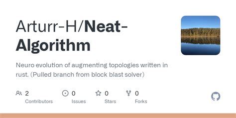 Github Arturr Hneat Algorithm Neuro Evolution Of Augmenting
