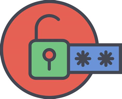 Passcode Lock I Vector Icon 41830489 Vector Art At Vecteezy