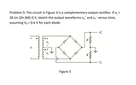 Solved The Circuit In Figure Is A Complementary Output Chegg