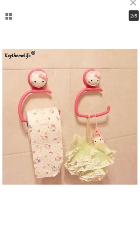 Hello Kitty Hook Furniture And Home Living Bathroom And Kitchen Fixtures On Carousell