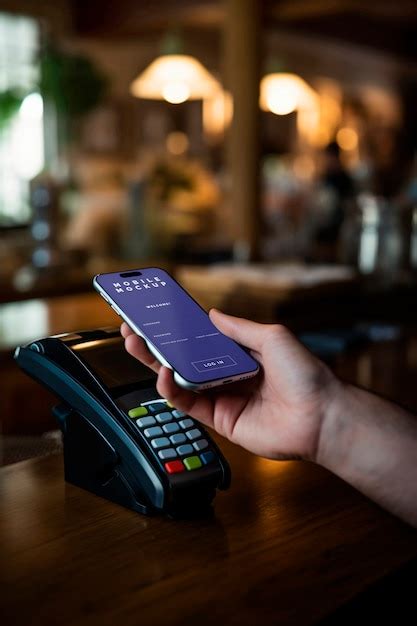 Premium Psd Mobile Payment Mockup Design