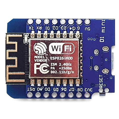 Placa Wemos Mini D1 16m Esp8266 12e Wifi Rs Componentes EletrÔnicos
