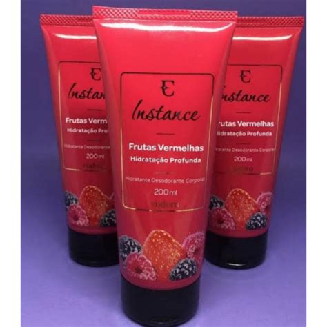 Hidratante Desodorante Corporal Frutas Vermelhas Instance 200ml