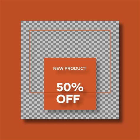 Orange Social Media Post Template 1410509 Vector Art At Vecteezy