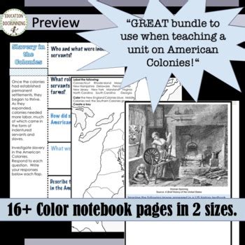 American Colonies Unit Bundle By Education With DocRunning TpT