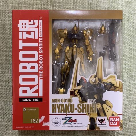 代理版 Robot魂 182 百式 機動戰士鋼彈 Msn 00100 蝦皮購物