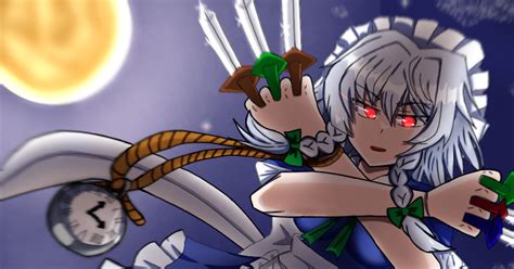 東方project 咲夜🗡⏱ はまのイラスト Pixiv