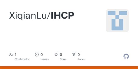 Github Xiqianluihcp