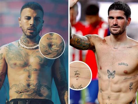 Qué harán Rodrigo de Paul y Rauw Alejandro con los tatuajes que se