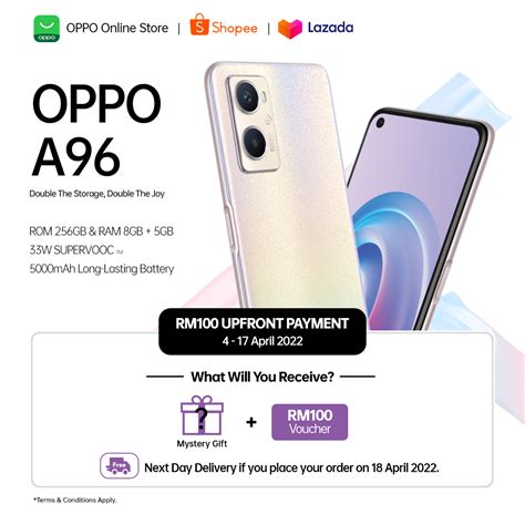 Oppo A96将于近期登陆大马：骁龙680、5000mah电池33w快充！即日起至4月17日预购可获价值rm1055的礼品！