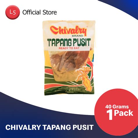 Chivalry Tapang Pusit 40g Level Five